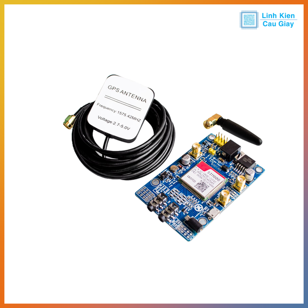 Module sim 808 GSM GPRS GPS Hỗ trợ thẻ SIM 2G 3G 4G Linh kiện Cầu Giấy