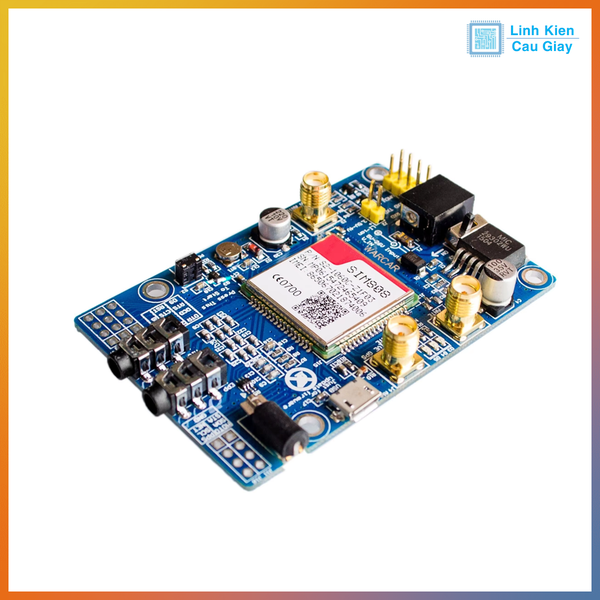 Module sim 808 GSM GPRS GPS Hỗ trợ thẻ SIM 2G 3G 4G Linh kiện Cầu Giấy