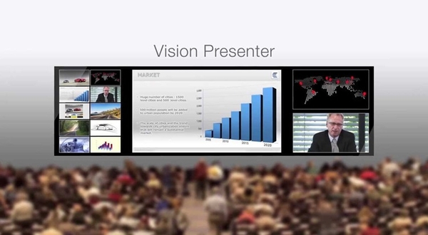 Giới thiệu giải pháp trình chiếu đa khung hình - Sony Vision Presenter
