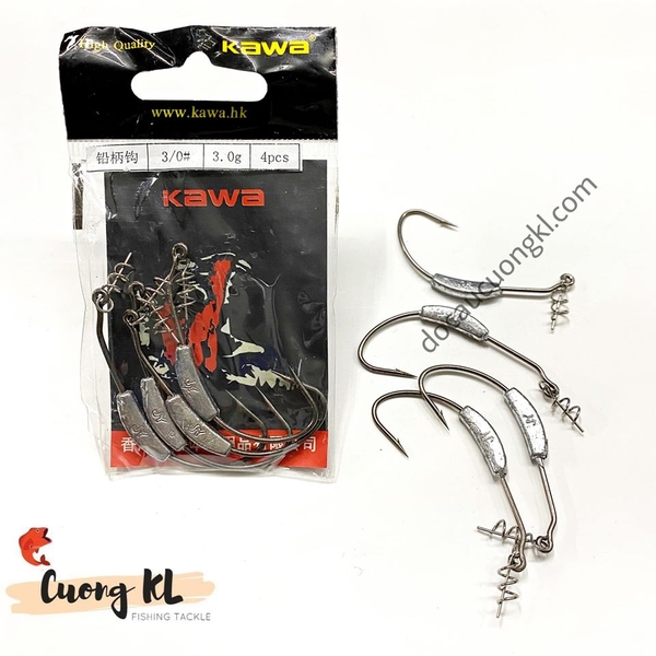 Lưỡi Jig Kawa đầu lò xo | Đồ câu Cường KL