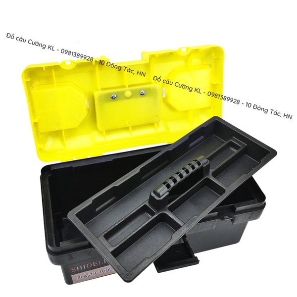 Thùng cứng THT Shideli đen vàng (D45-R20-C20cm) | Đồ câu Cường KL