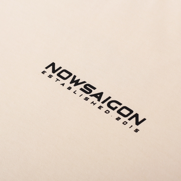 STRAIGHT NOWSAIGON TEE - CREAM
