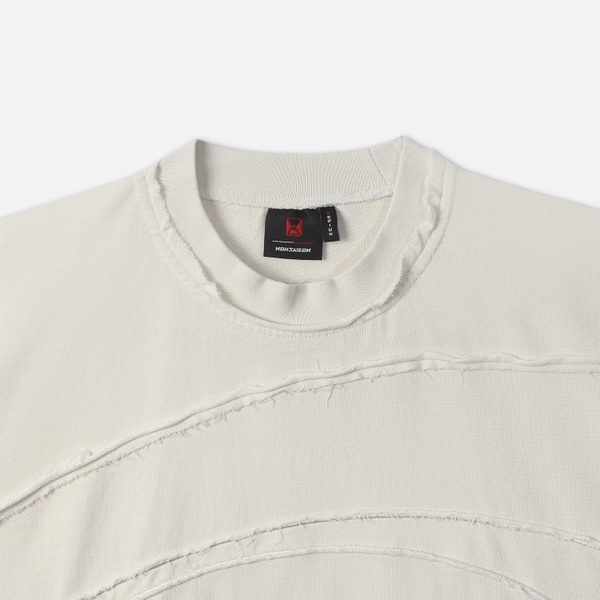 PATCH TEE - CREAM
