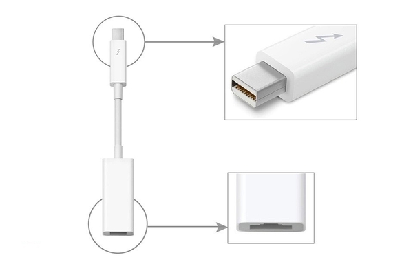 Apple ThunderBolt to Gigabit Ethernet Adapter - Lâm Phong Store