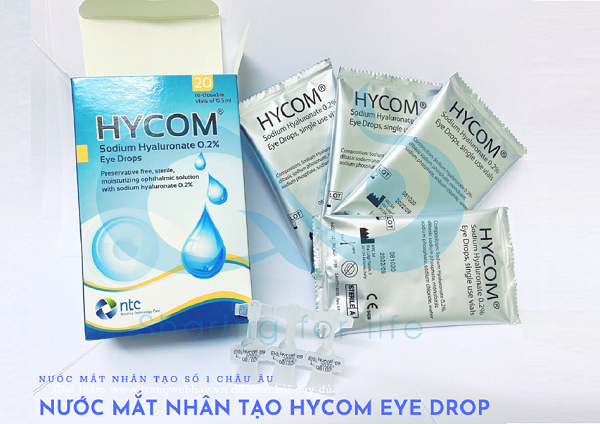 HYCOM- Nước nhỏ mắt nhân tạo tiện dụng, không chứa chất bảo quản Công ...