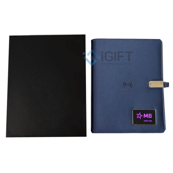 Sổ Sạc Đa Năng - Khắc Logo MB Bank khối SME – IGIFT