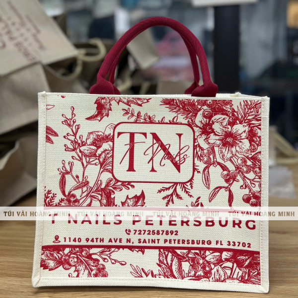 Túi vải linen TN (T Nails)