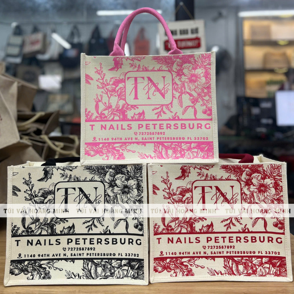 Túi vải linen TN (T Nails)