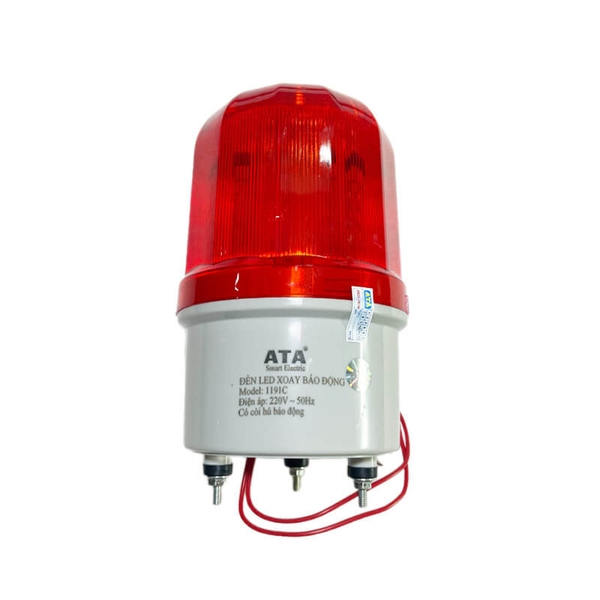 Đèn led xoay có còi hú báo động ATA 220V AT-1911C | HomeCenterVN.com - Tổng kho đồ dùng thiết bị ...