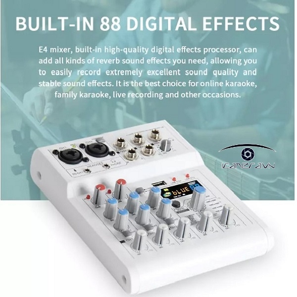 MIXER E4 MIXER Karaoke Thu Âm Chuyên Nghiệp