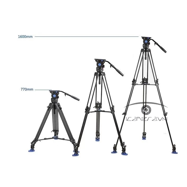 Chân máy quay Benro BV6 - chuyên nghiệp, hỗ trợ quay phim