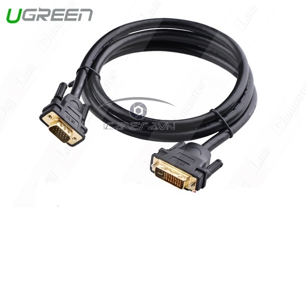Cáp DVI (24+5) to VGA 3m cao cấp Ugreen 11618 chính hãng