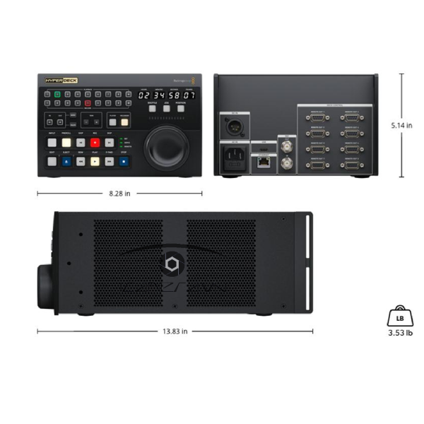 Blackmagic Design HyperDeck Extreme Control hàng chính hãng