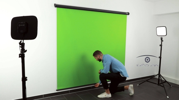 Khung phông di động Elgato Green Screen MT treo tường tiện lợi