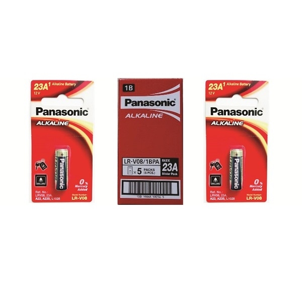 Vỉ 1 viên pin 23A Panasonic Alkaline 12V (dùng 1 lần)