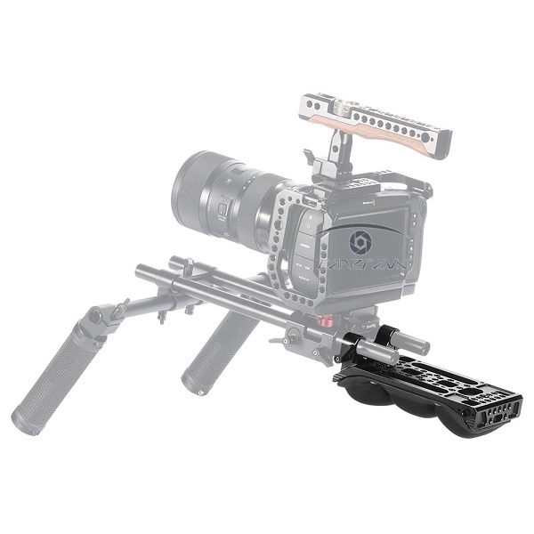 SMALLRIG Universal Shoulder Pad with Rod Clamp 2077-Phụ kiện máy quay