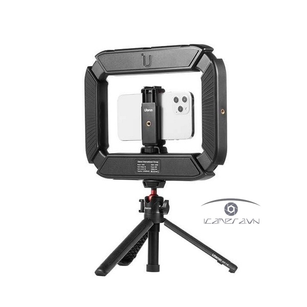 ULANZI U200 RING LIGHT RIG VIDEO Đèn LED Bi-Color tích hợp pin 8000mAh