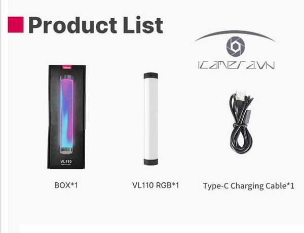 Đèn led ống RGB Ulanzi VL110