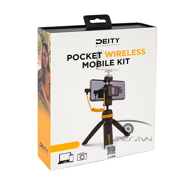 Thiết bị thu âm Deity Pocket Wireless Mobile Kit - hỗ trợ quay video