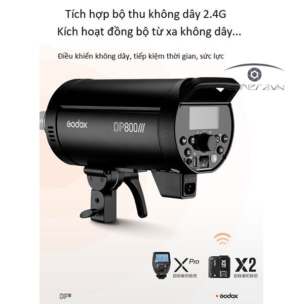 Đèn flash studio Godox DP800 III hỗ trợ chụp ảnh sản phẩm
