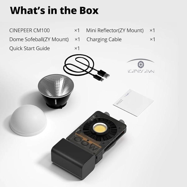 Đèn Led Zhiyun CINEPEER CX100