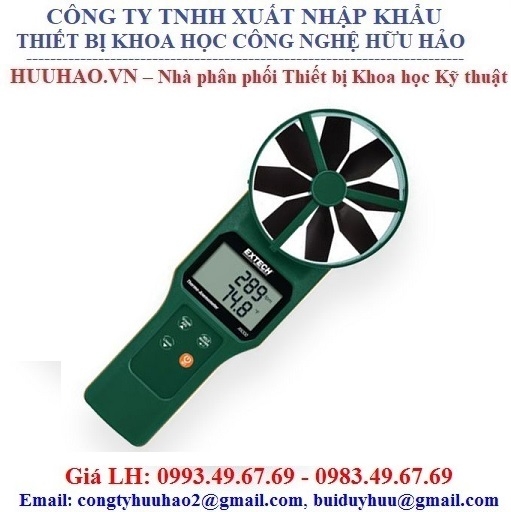 Máy đo nhiệt độ, tốc độ, lưu lượng gió EXTECH AN300 - huuhao.vn