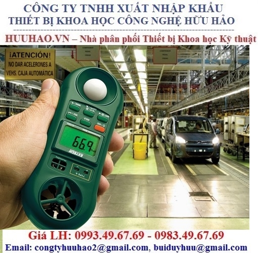 Máy đo môi trường đa năng 5 trong 1 Extech 45170CM - huuhao.vn