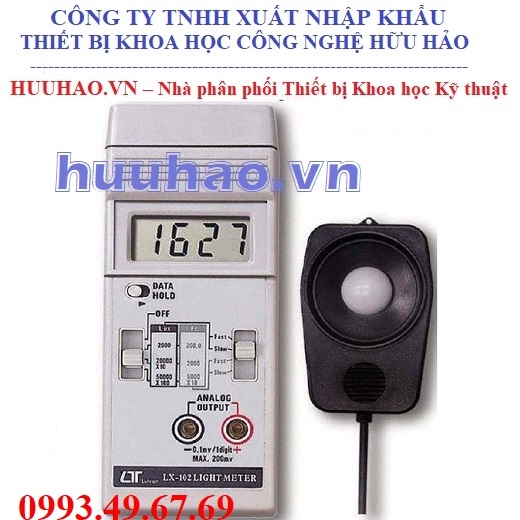 Máy đo cường độ ánh sáng LX-102 - huuhao.vn