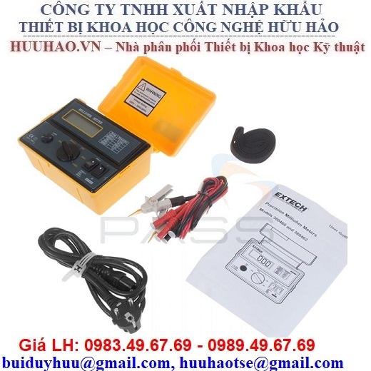 MÁY ĐO ĐIỆN TRỞ MILLIOHM EXTECH 380462 - huuhao.vn