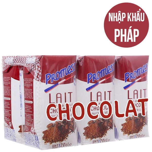 Sữa Tươi Promess 4 Hương Vị 200ml