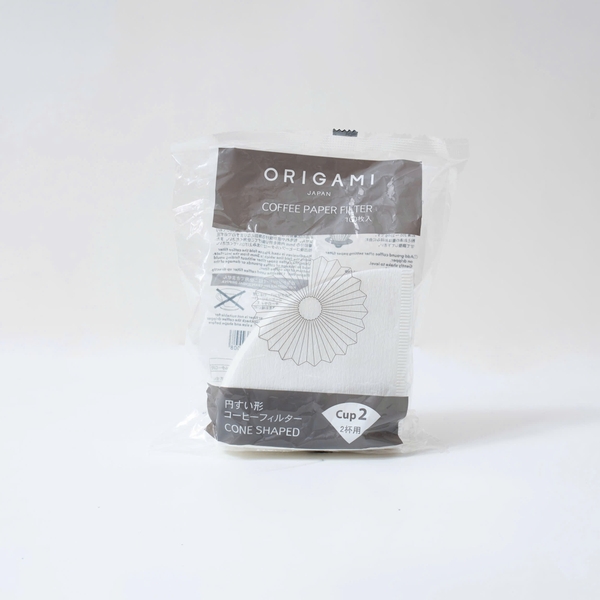 Giấy lọc cà phê V60 ORIGAMI màu trắng | Volcano coffee - Dụng cụ pha ...