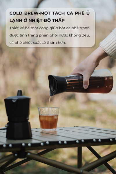 Bình thủy tinh pha cà phê cold brew ngâm lạnh detox trà Cafede Kona ...
