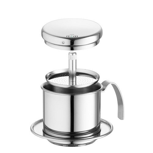 Phin cà phê inox 304 | Volcano coffee - Dụng cụ pha chế cà phê
