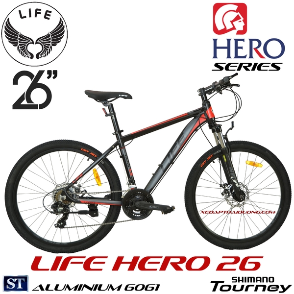 MẪU XE MỚI LIFE HERO Series 2020 | XE ĐẠP FASCINO - Tốt Hơn, Đẹp Hơn ...