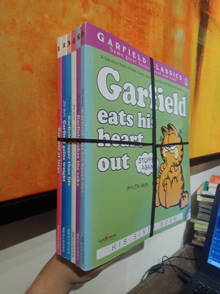 Garfield: 1-2-3-4-5-6 by Jim Davis - Bookworm Hanoi