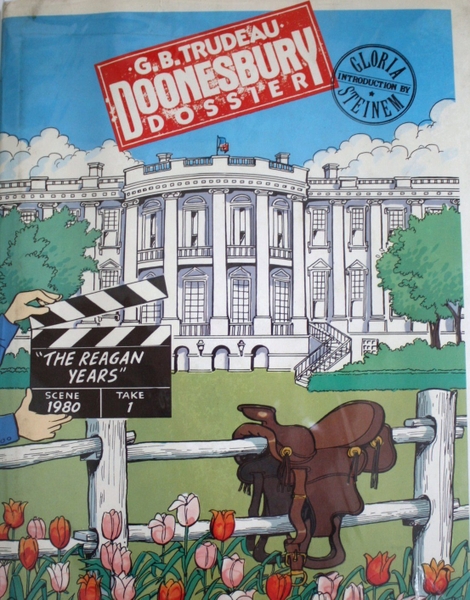 Doonesbury Dossier The Reagan Years by G.B. Trudeau - Bookworm Hanoi