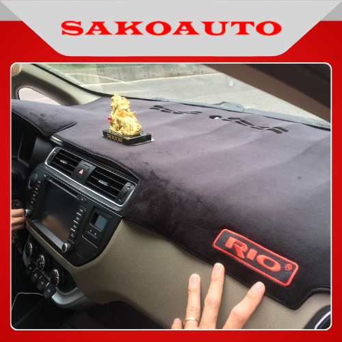 THẢM CHỐNG NẮNG TAPLO NHUNG CAO CẤP THEO XE KIA RIO SAKOAUTO