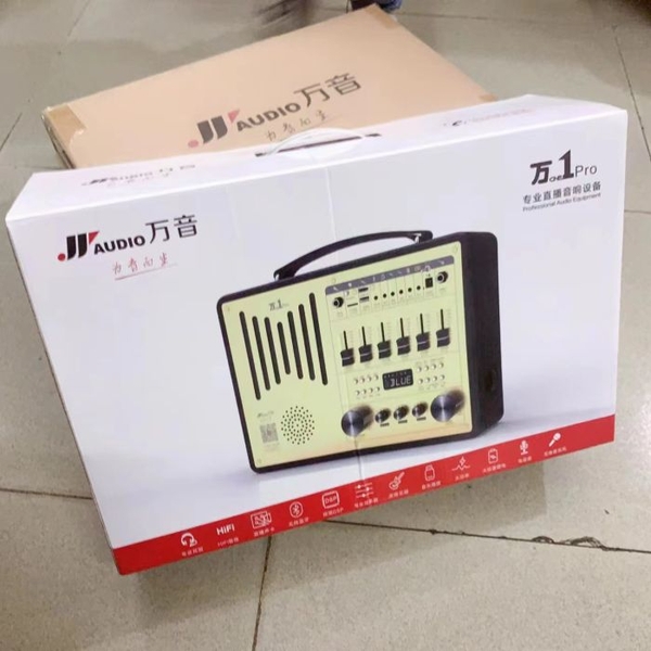 Loa bluetooth karaoke - Live Stream JF Audio Q1 One Pro Bewise Shop