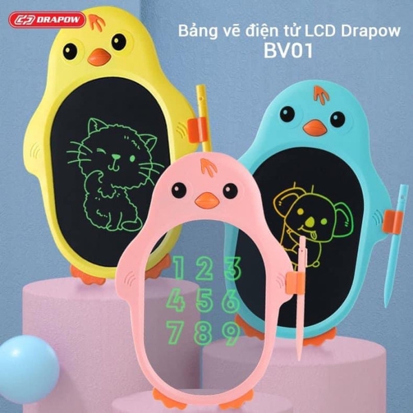 Bảng vẽ tự xoá thông minh DRAPOW BV01 Bewise Shop