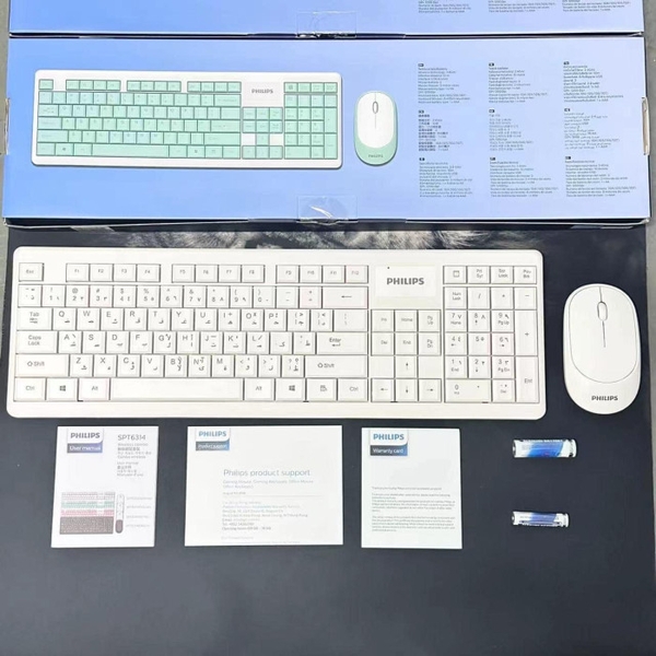 Bàn phím & chuột không dây - Chính hãng Philips Model : C314 Bewise Shop