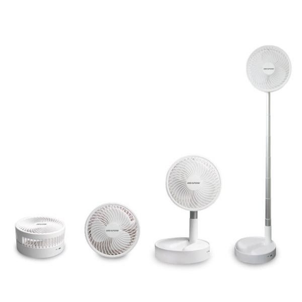 Quạt tích điện gấp gọn DRAPOW - DF02 chính hãng Bewise Shop