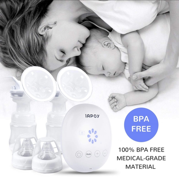 Máy Hút Sữa Đôi iAPOY Có Chế Độ Tự Động & Massage Ngực ( hàng Amazon Mỹ ...