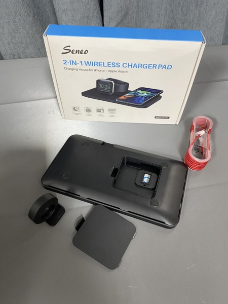 Bộ sạc không dây 2 in 1 hãng SENEO PA105A Bewise Shop