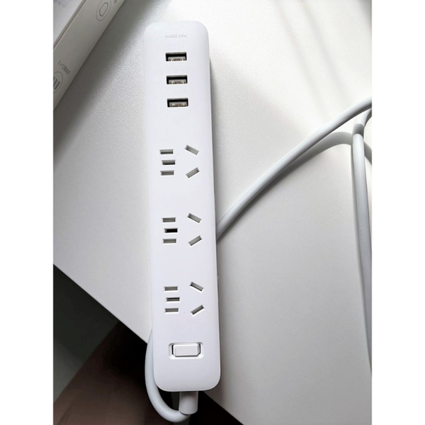Ổ Cắm điện Thông Minh 6 Cổng Xiaomi , ổ cắm tròn ( 3 USB Port ) - ( Đen ...
