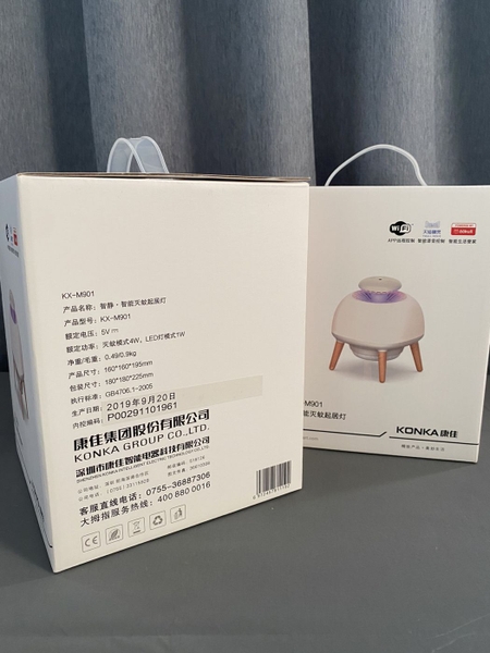 Đèn ngủ bắt muỗi thông minh KONKA KX-M901 , kết nối App Bewise Shop