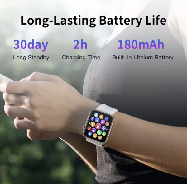 Đồng hồ thông minh KUMI KU2 Pro - kết nối đt , chống nước IP67, luyện ...