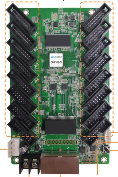 Card Thu NovaStar DH7516 | Led Tiến Thành