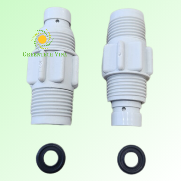 Van XẢ PROMINENT PP Xám Bi Size lớn