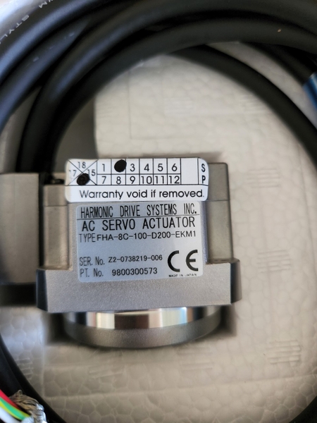 AC SERVO ACTUATOR FHA-8C-100-D200-EKM1
