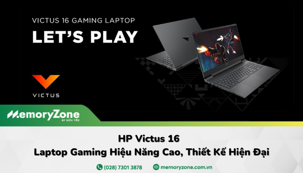 HP Victus 16 - Laptop Gaming Hiệu Năng Cao, Thiết Kế Hiện Đại